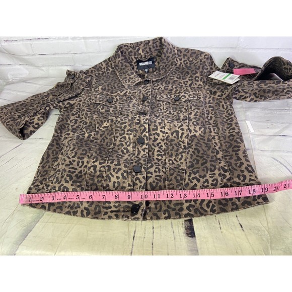 William Rast | Jackets & Coats | William Rast Animal Print Denim Jacket ...